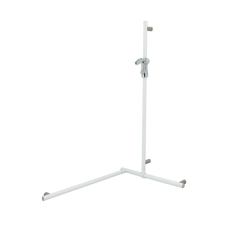 Prestigio Plus Combination Corner Grab Bar with Adjustable 48" Vertical ...